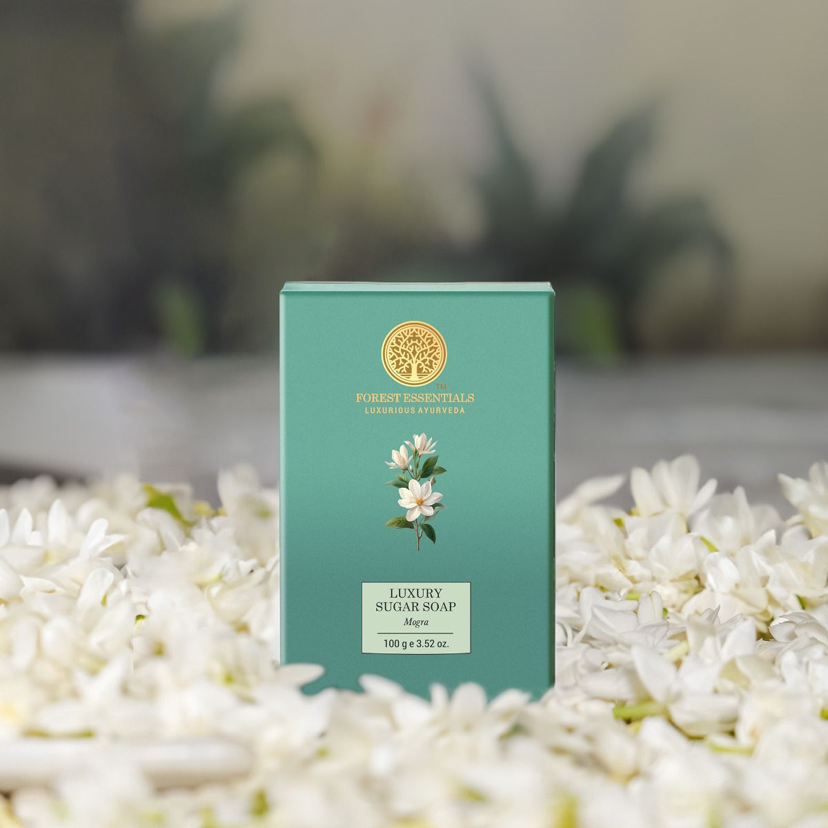 Buy Luxury Sugar Soap Mogra | Natural Soap | Forest Essentials